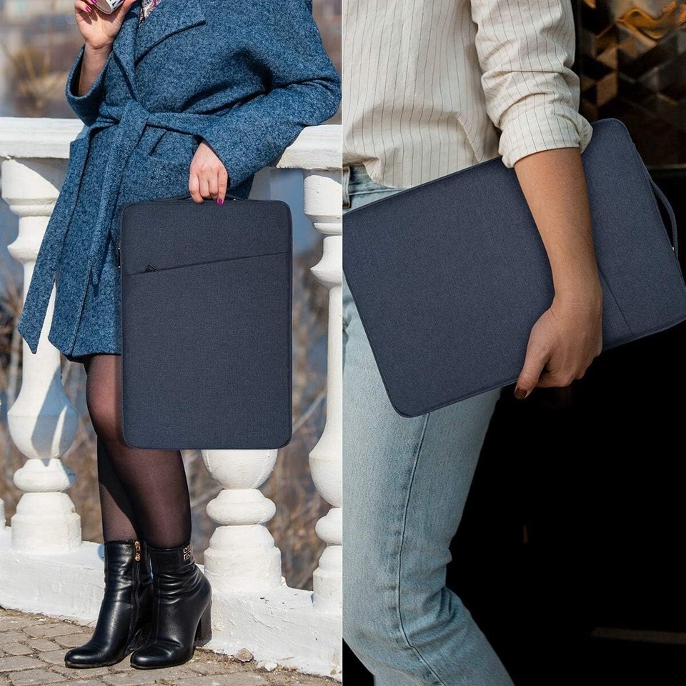 Durable 15.6 Inch Portable Monitor Case with Extra Pocket & Shockproof ...