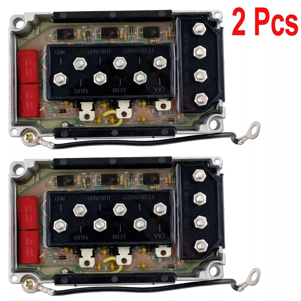 TWO CDI Switch Box 90/115/150/200 Mercury Outboard Motor 332-7778A12 ...