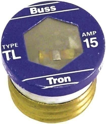 Bussman TL-15PK4 15 Amp Time Delay Plug Fuses 4 Count | eBay