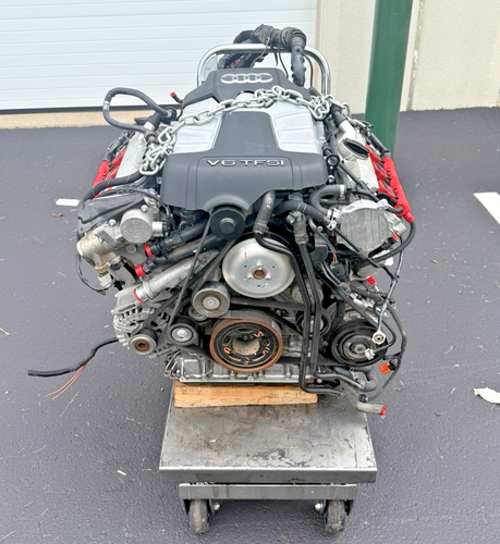 2013-2015 Audi S4 Complete Engine Motor Assembly 3.0L CGXC 89k Miles ...