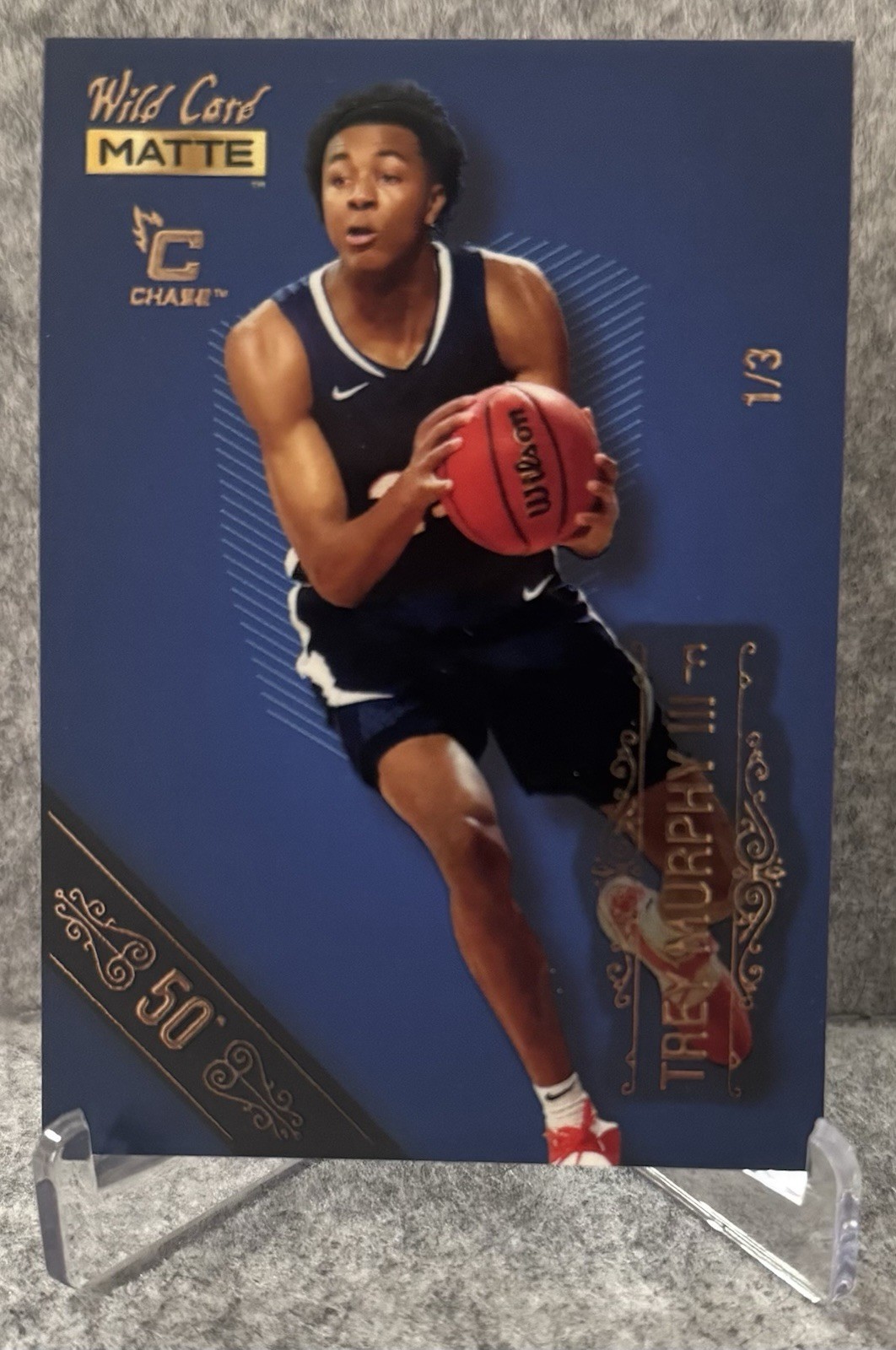 Trey Murphy III 2022 Wild Card Matte #MB-71 1000 Stripe Blue /1 Price ...