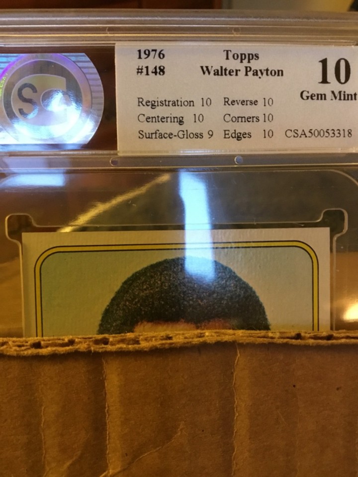 1976 TOPPS CSA # 148 WALTER PAYTON RC GEM MINT 10 | eBay