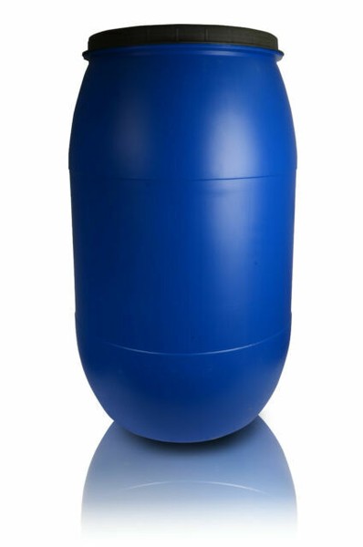 Plastic Barrel 200l and 100l With Lid Liquid Water Storage Container ...