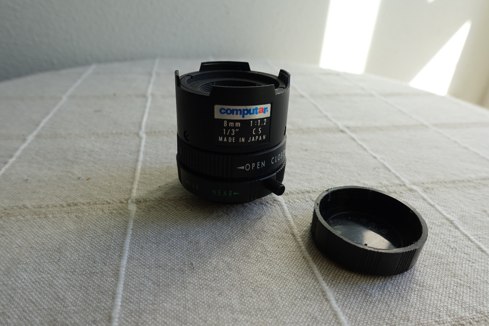 CS Mount Computar 8mm F/1.2 1/3" lens | eBay