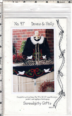 "Doves & Holly" ©2003 Kay Whitt Serendipity Gifts Appliqué Craft ...