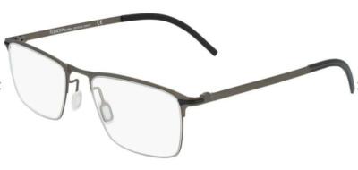 NEW FLEXON FLB2006 033 Gunmetal Flexible Titanium Eyeglasses 52mm w ...