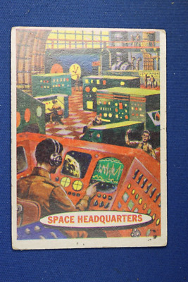 1957 Topps Space Cards - #10 "Space Headquarters" - Good Condition | eBay