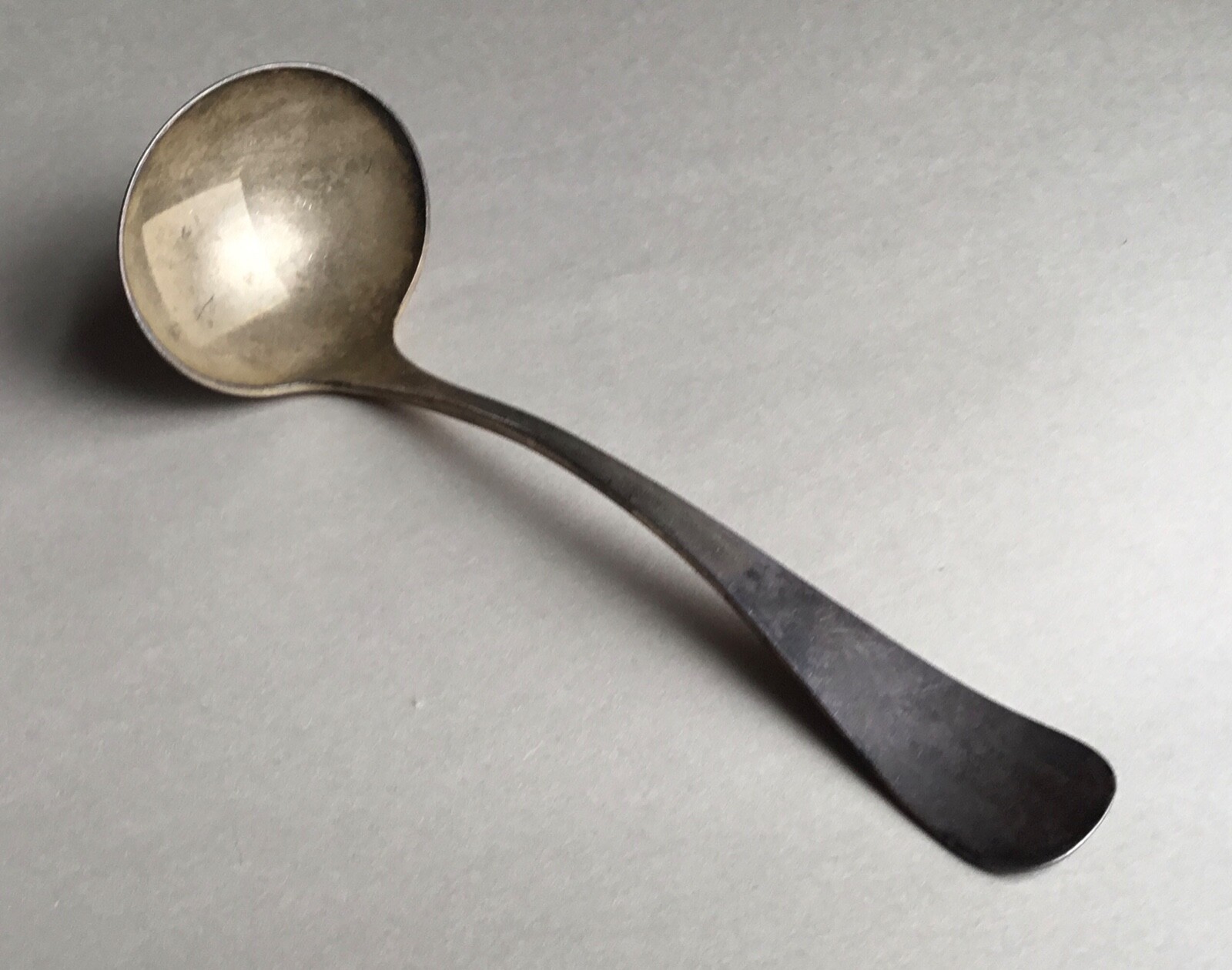 1880 PAIRPOINT Silverplate PLAIN LADLE - FGC cream / sauce ladle NO ...