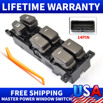 🔥🔥FOR 2009-2010 HYUNDAI SONATA POWER WINDOW MASTER CONTROL SWITCH ...