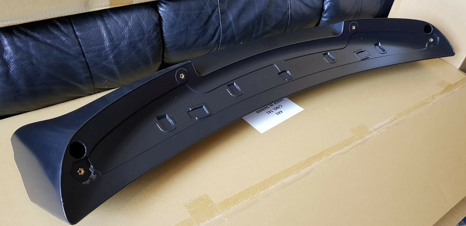 For 09-16 Nissan 370Z N Style Trunk Boot Spoiler ABS Plastic Black UK ...