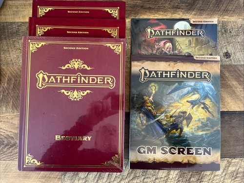 Pathfinder 2e Core, GM Guide, Bestiary Special Edition (Pre-Remaster ...