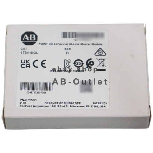 New POINT I/O 4Channel IO-Link Master Module 1734-4IOL | eBay
