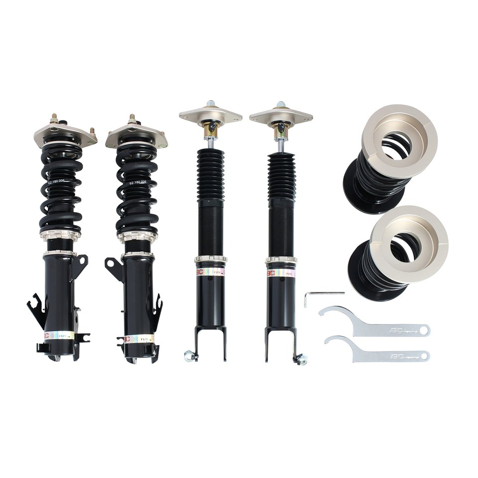 BC Racing BR Series Coilovers Lowering Shock Struts for 1997-2013 ...