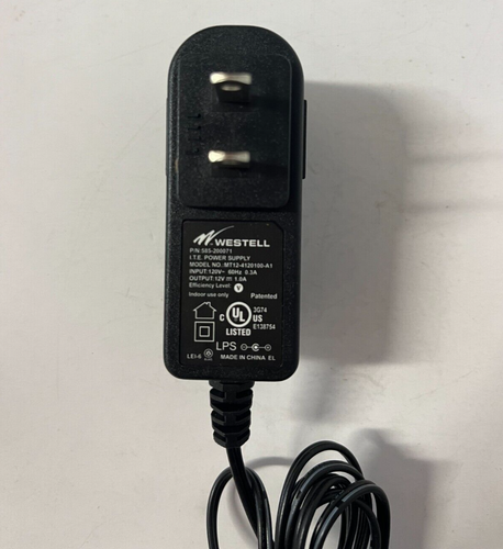 OEM Westell 585-200071 MT12-4120100-A1 AC Adapter Power Supply Output ...