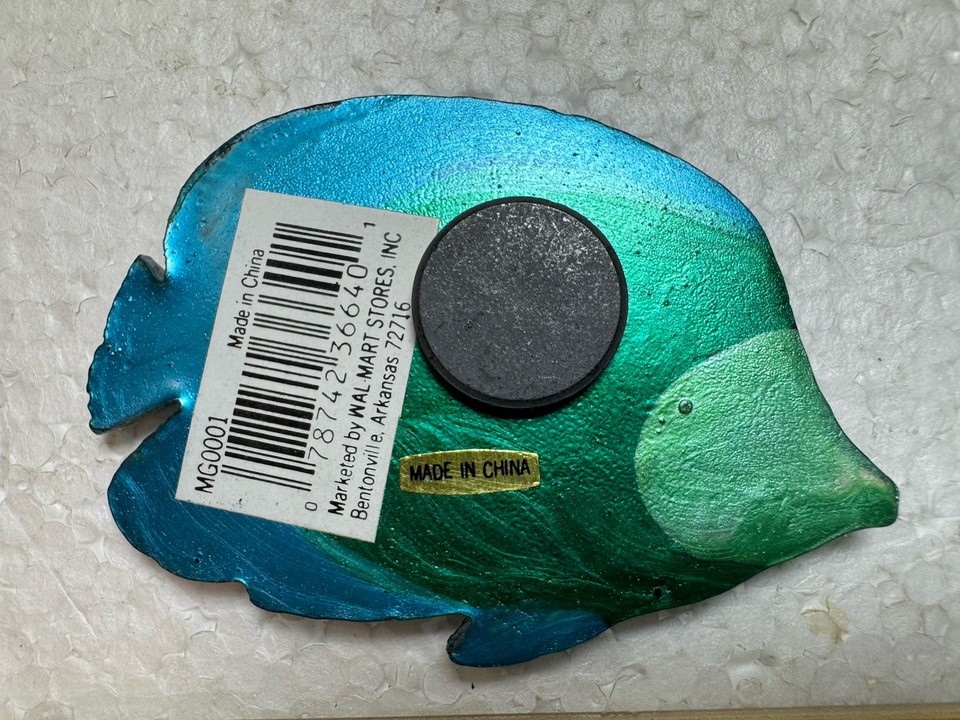 Lot Of 2 Tropical Fish Fridge Magnets | eBay
