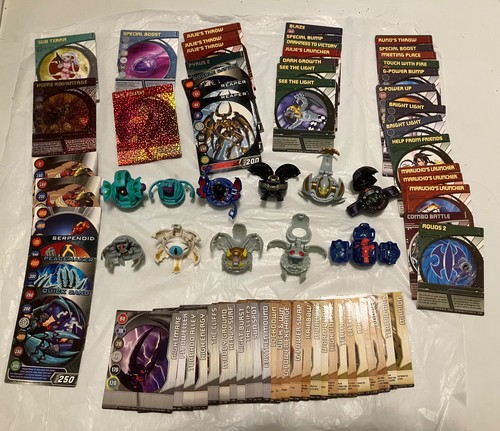Bakugan Battle Brawlers lot. 11 action figures, 65 cards | eBay