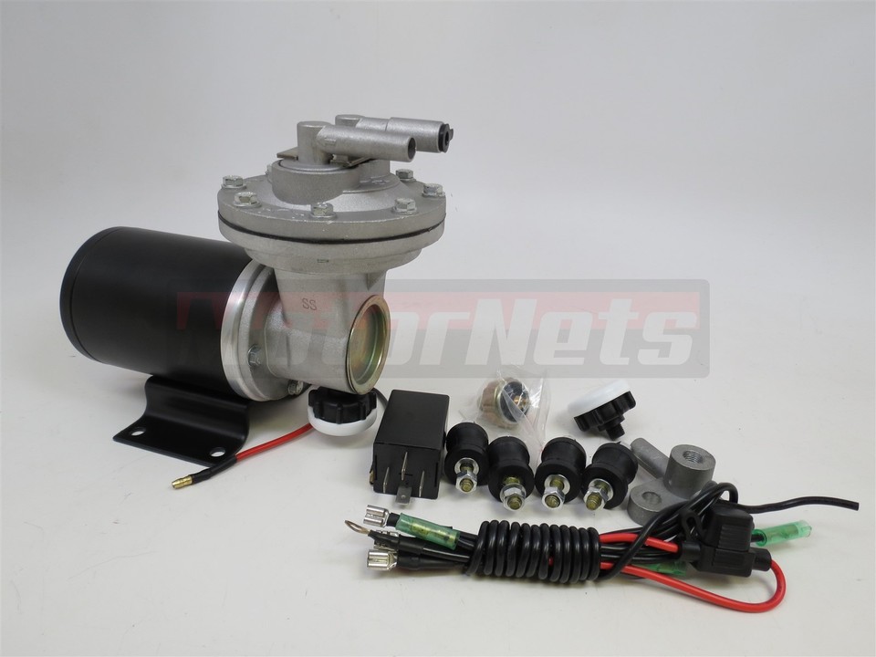 Electric Power Brake booster Vacuum Pump Kit 18"-22" Brake Booster 12V ...