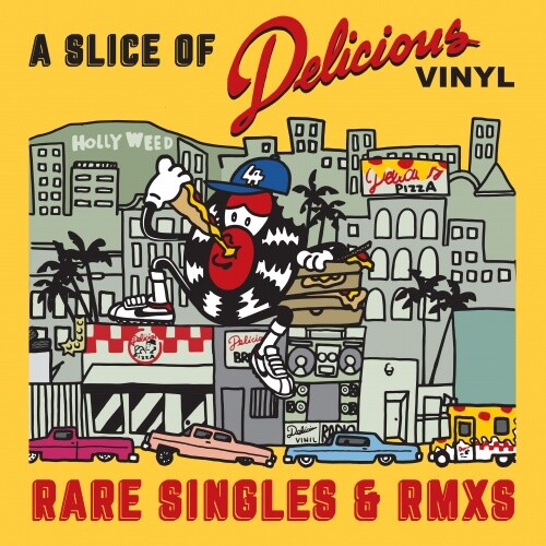 V/A A Slice Of Delicious Vinyl RSD LP NEW COLORED VINYL ORG Fat Lip Def ...