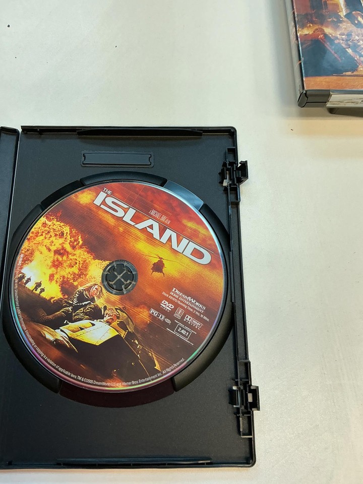 The Island DVD Movie - Action Thriller with Ewan McGregor & Scarlett ...