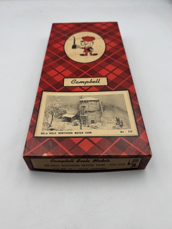 Campbell Scale Models 376 HO Northern Water Tank Building Kit | eBay