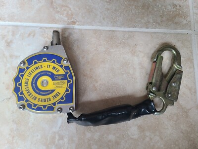 Guardian Edge Series 11 Foot Retractable Lifelines Web Seal 10900 MFG ...