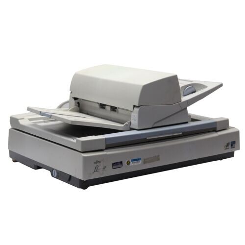 Fujitsu fi-5750C High-Speed Color MultiFeed Document Flatbed Image ...