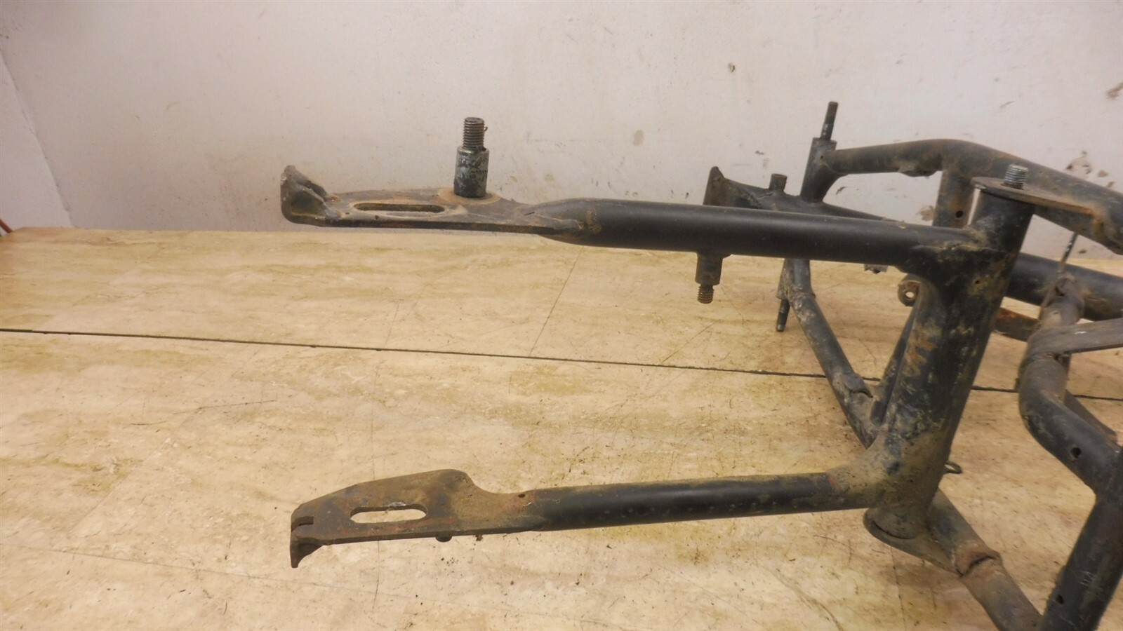 1970's Chaparral 80cc mini bike S668-3) main frame swing arm no title ...