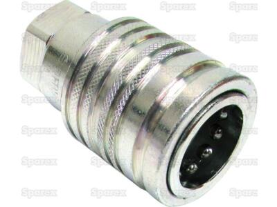 Faster Quick Release Hydraulic Coupler Female 1/2'' Body x 1/2'' NPT ...