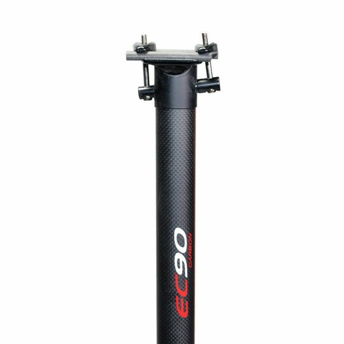 EC90 33.9 x 580mm Folding Bike Bicycle Seatpost Carbon Fiber Seat Post ...