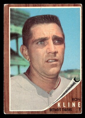 1962 Topps RON KLINE #216 GD Detroit Tigers | eBay