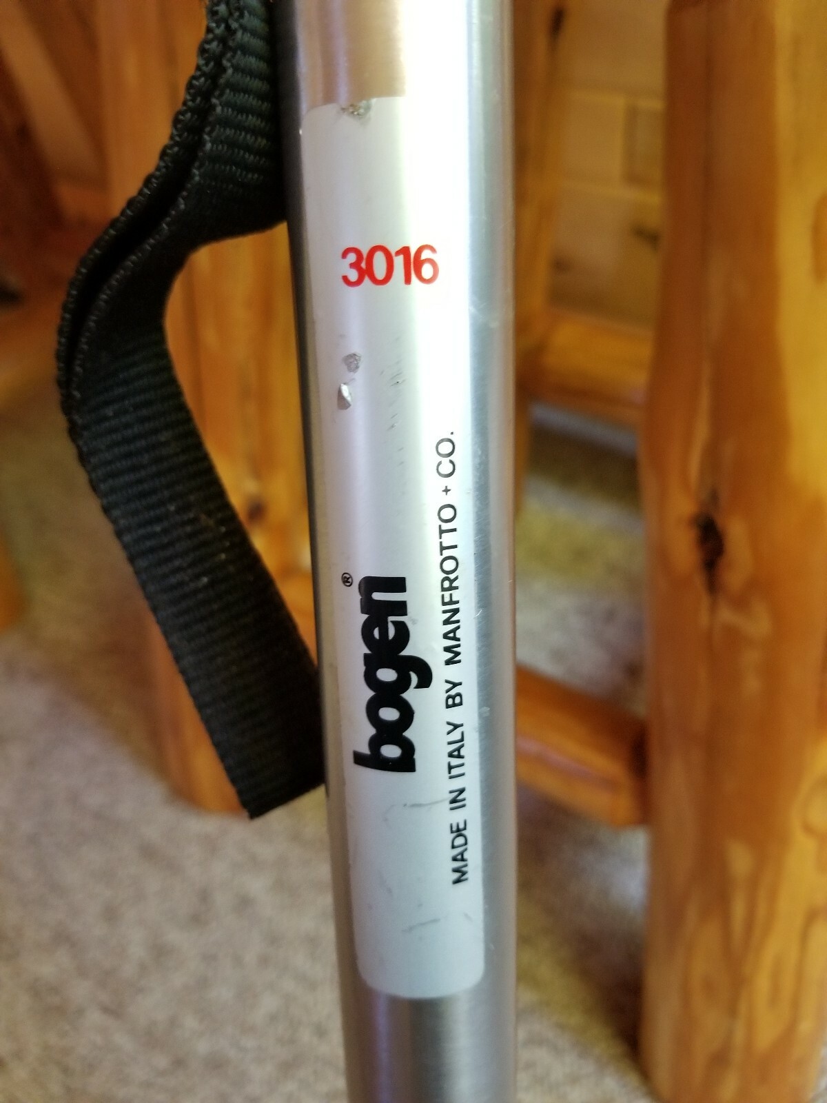 BOGEN MODEL 3016 MONOPOD MANUFACTURED + Bogen 3025 3-D Head Tripod Head ...