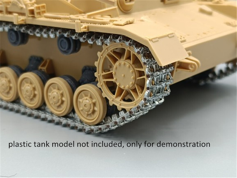 1/35 Scale Metal Track Links w/metal pin for Panzerkampfwagen III/IV ...