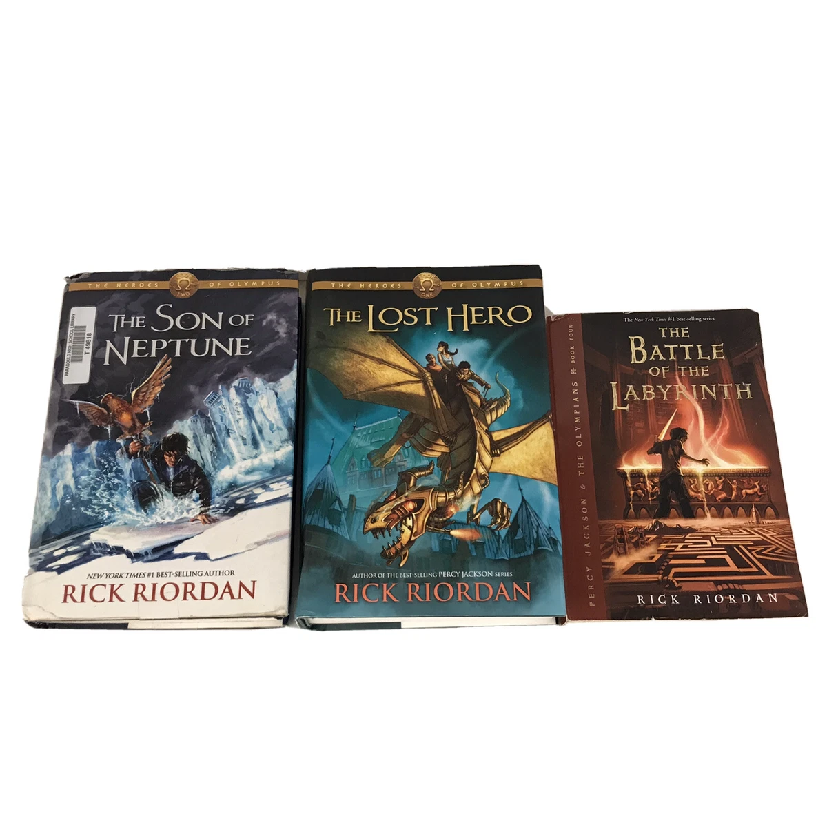 Percy Jackson Heroes Of Olympus Books