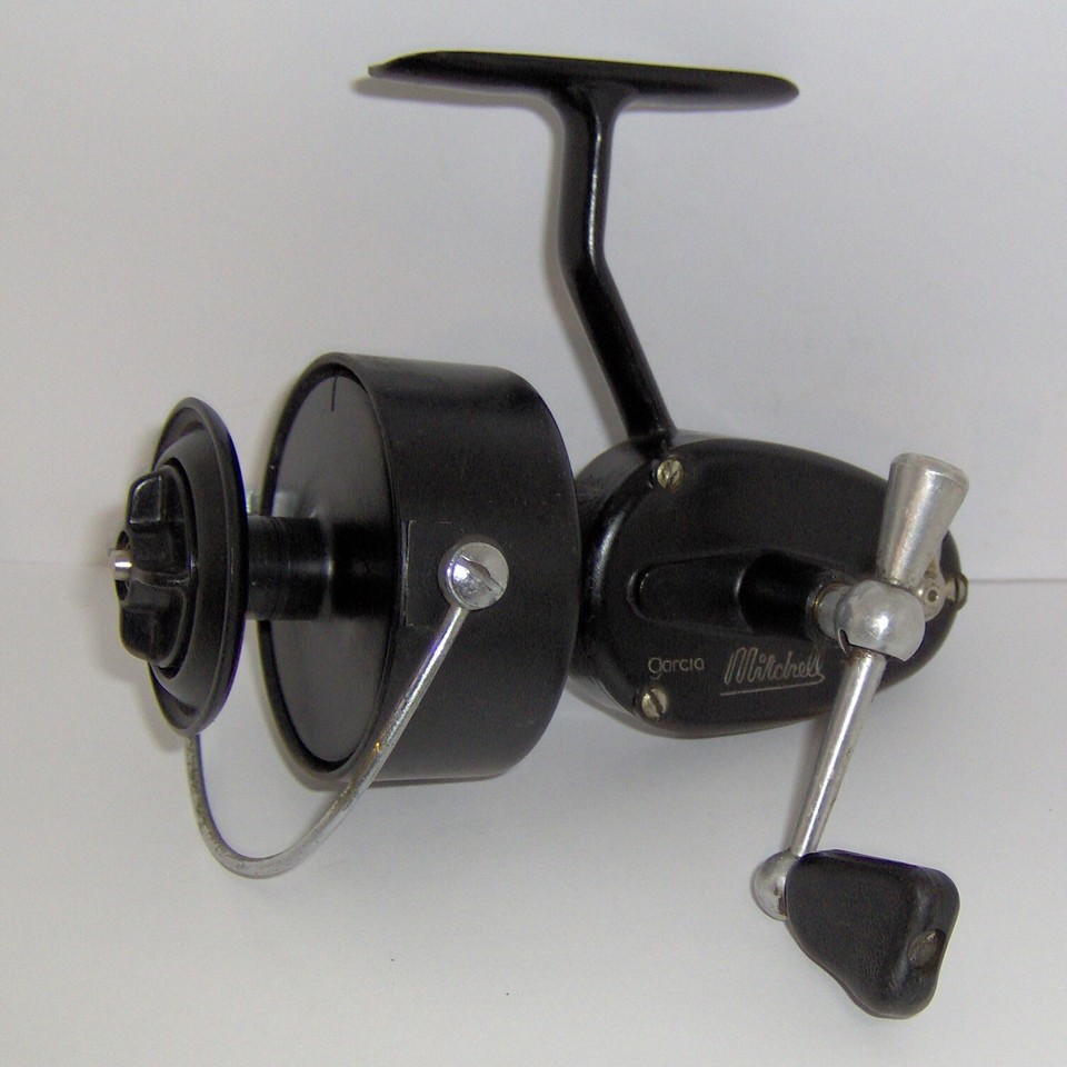 VINTAGE GARCIA MITCHELL "300" SPINNING REEL w/INSTRUCTIONS s/n 4076581 ...