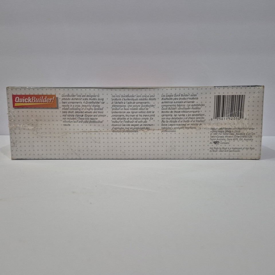 Testors Quick Builders CheZoom by Boyd 1994 1:24 Model Kit #5201 NEW ...