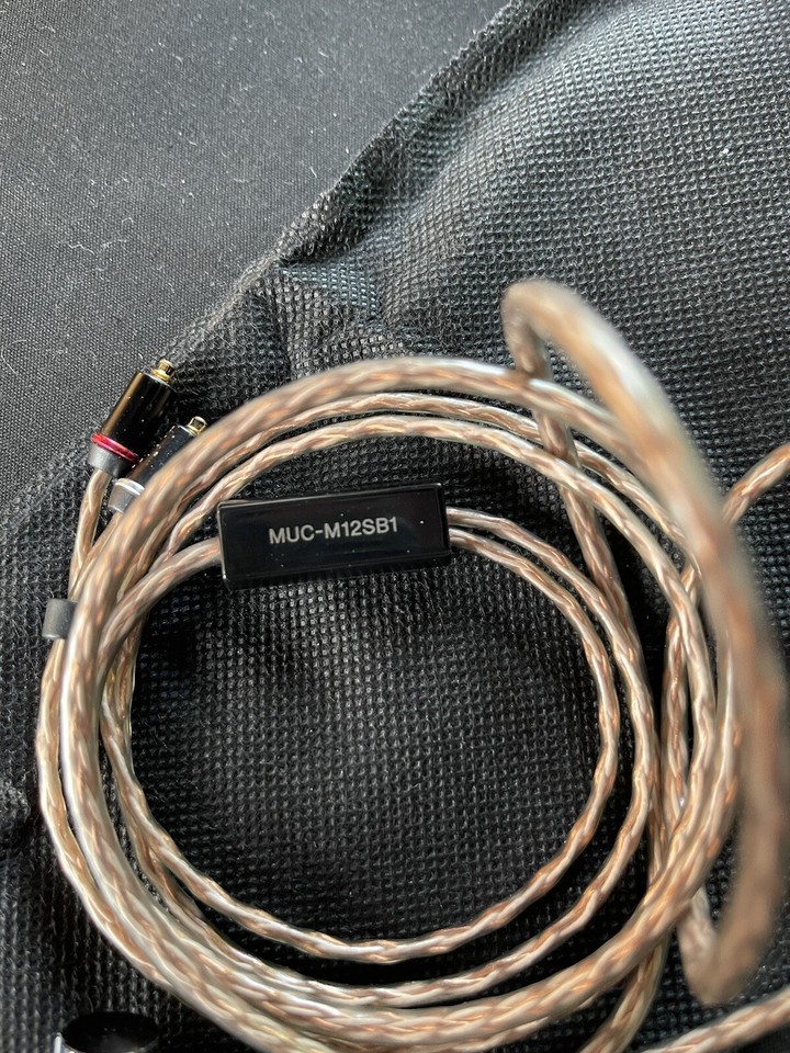SONY MUC-M12SB1 4.4 Balanced Headphone Cable MMCX | eBay