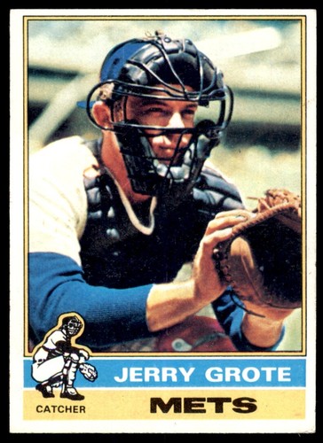 1976 TOPPS JERRY GROTE . NEW YORK METS #143 | eBay
