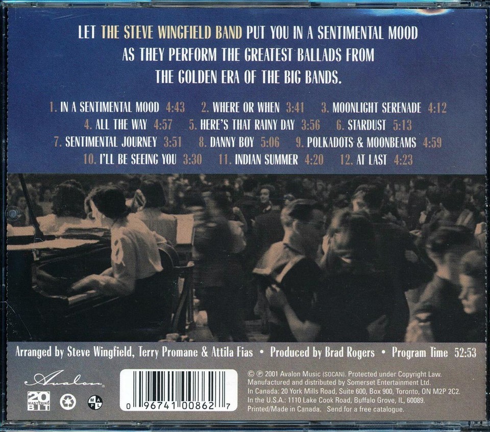 CD The Steve Wingfield Band - I'll Be Seeing You: The Best Of Big Band ...