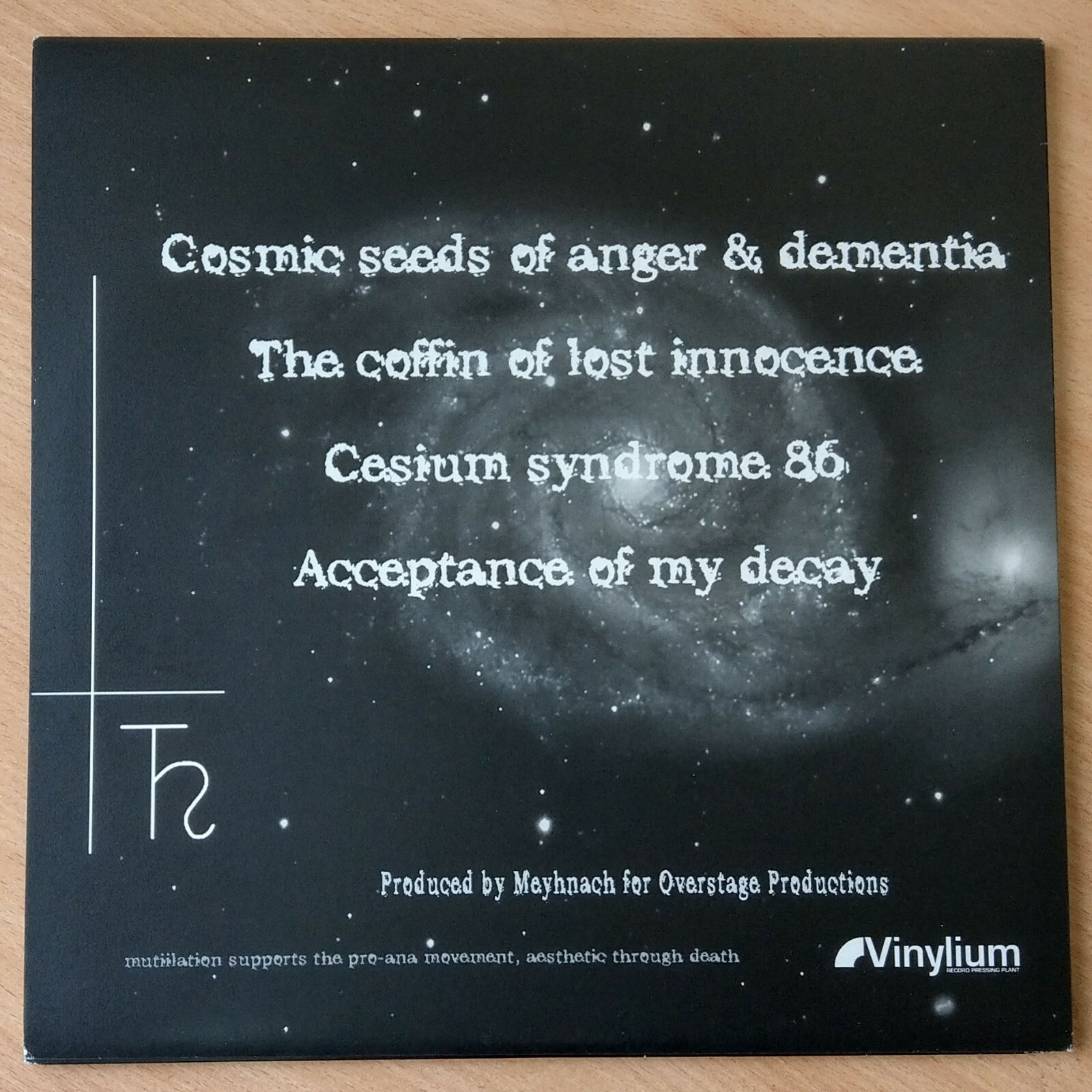 MUTIILATION – Sorrow Galaxies (Double Red Vinyl) 1st Press Ltd. 1000 ...