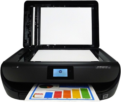 HP OfficeJet 4655 All-in-One Wireless Color Inkjet Printer (Refurbished ...