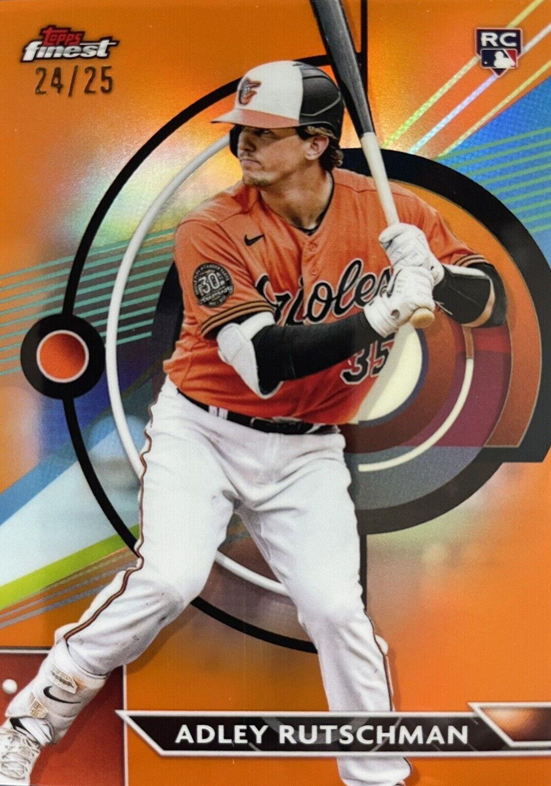 2023 Topps Finest - Adley Rutschman #22 Orange Refractor /25 (RC) for ...