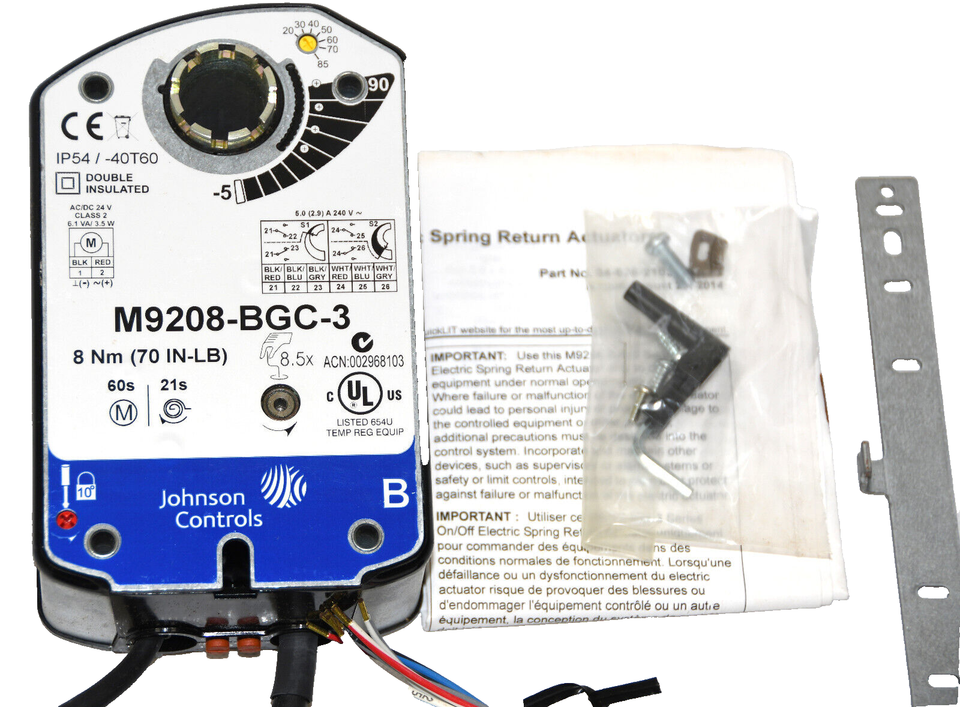 *NEW* Johnson Controls 37-522158 M9208-BGC-3 | eBay
