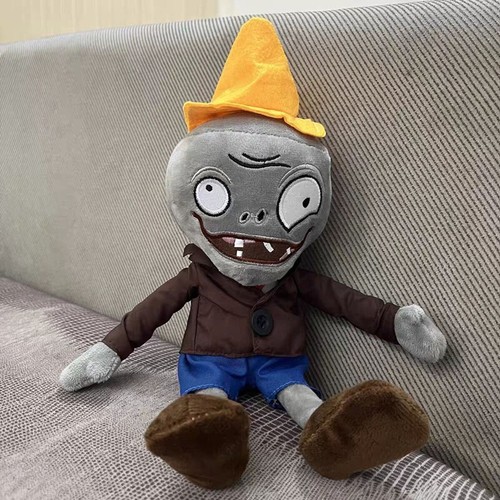 Plants VS Zombies PVZ Plush Conehead Zombie 12"Figure Toy Soft Stuffed ...