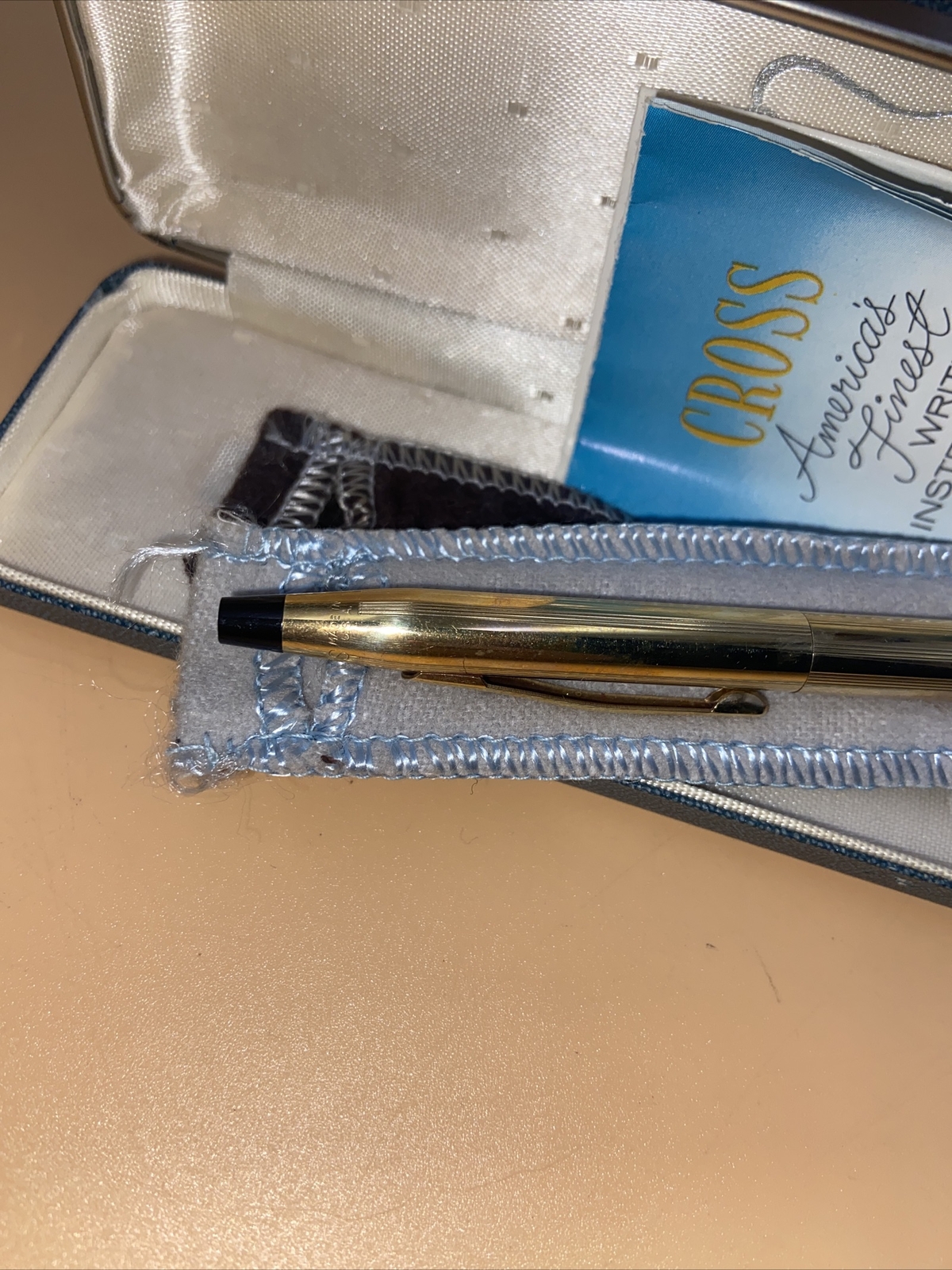 Cross 14k Gold Pen with Box. This Is What The Packaging Is Showing Not ...