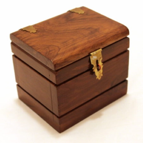 MAGIC TRICK & ILLUSION - DOUBLE LOCKED CHEST MYSTERY ( DECORATIVE ...