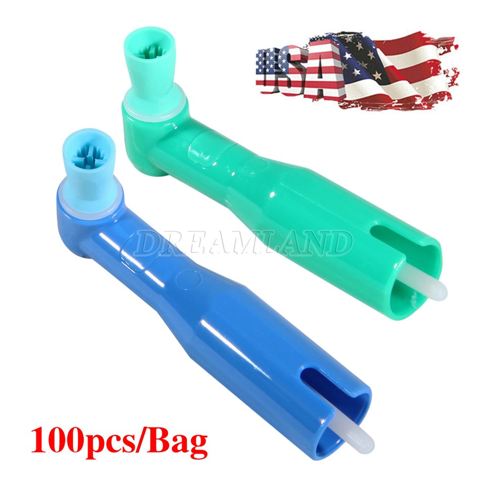 500 Prophy Angles Soft / Firm Cups Top Quality Dental Disposable P ...