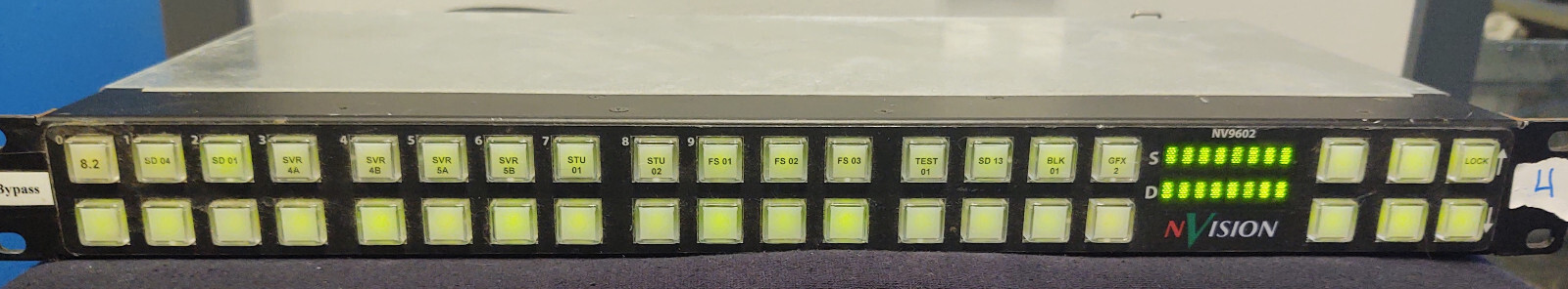 Miranda Nvision Router Control Panel NV9602 (#4) | eBay