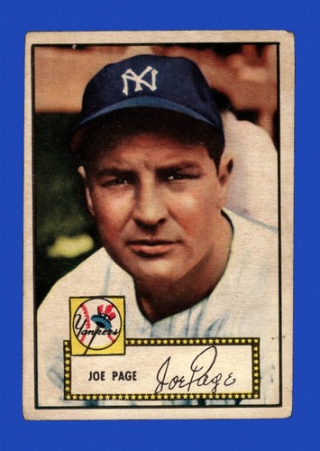 1952 Topps Set-Break # 48 Joe Page LOW GRADE *GMCARDS* | eBay