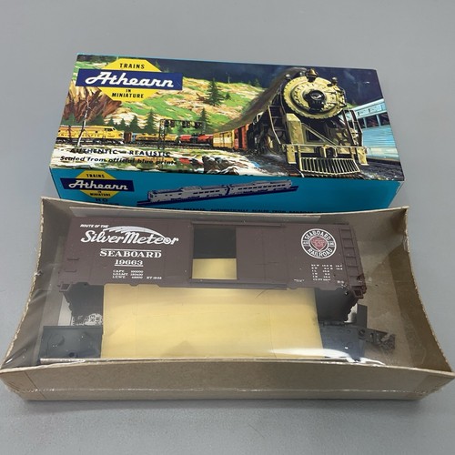 Vintage HO Athearn Bev-Bel Seaboard 19663 40’ Boxcar Train Car Kit ...