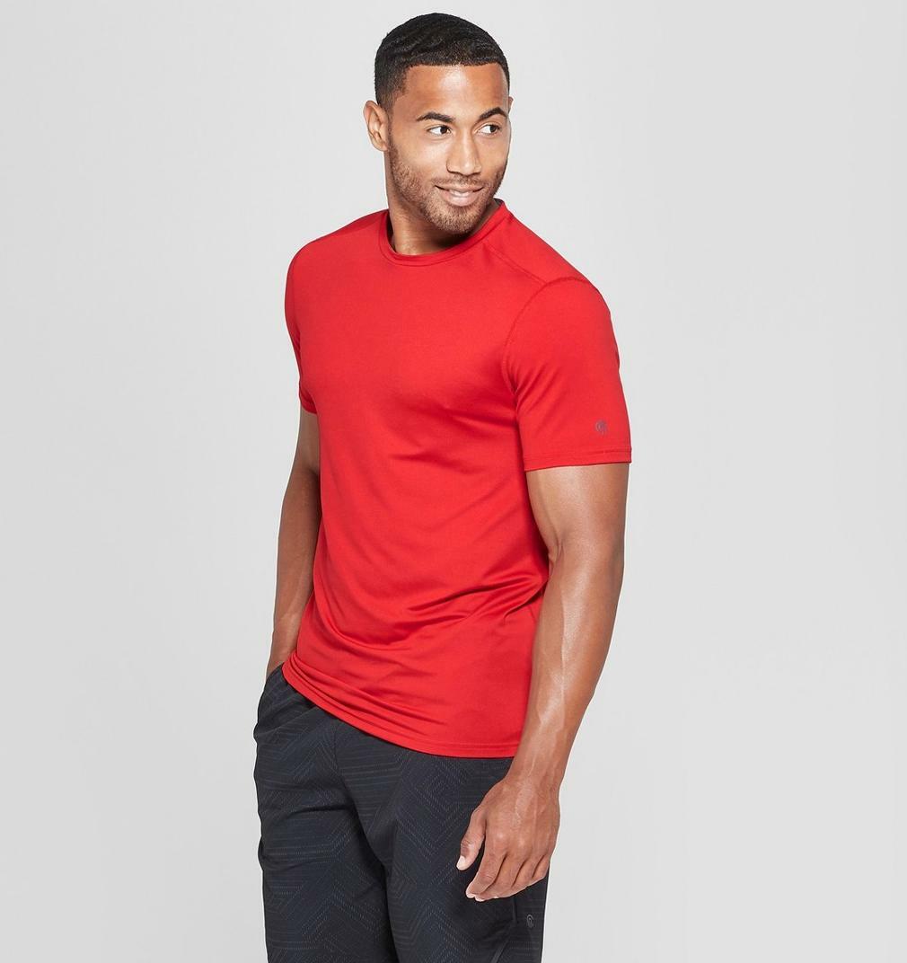Men's Tech T-Shirt - C9 Champion (Ripe Red, L) | eBay